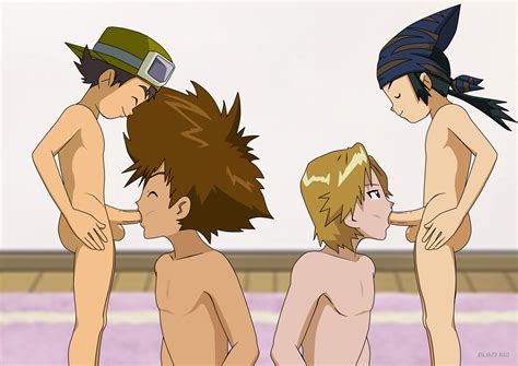 Post 3714374 Digimon Koujiminamoto Mattishida Taikamiya Takuyakanbara
