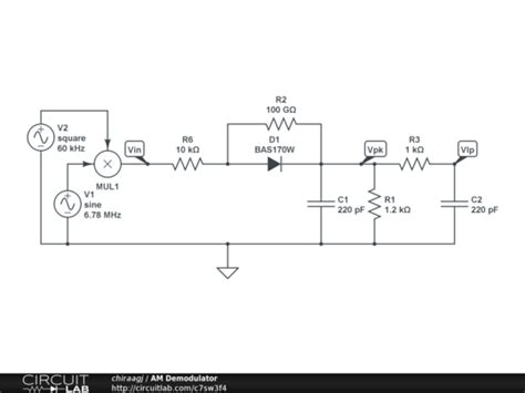 Am Modulator And Demodulator Circuit Diagram