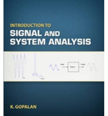 Introduction To Signal System And Analysis
