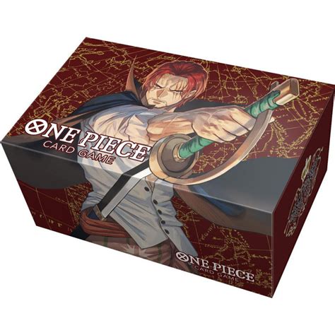 Playmat And Storage Box Set Shanks One Piece Card Game 2022 Meccha Japan