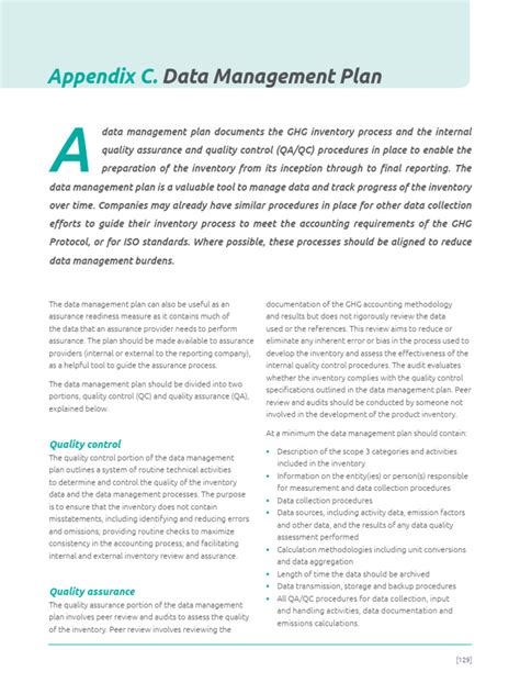 Data Management Plan Pdf