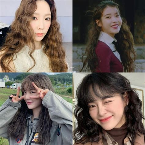 연예인 여자 단발 중단발 긴머리 굵은 히피펌 물결펌 고데기 앞머리 관리법 네이버 블로그