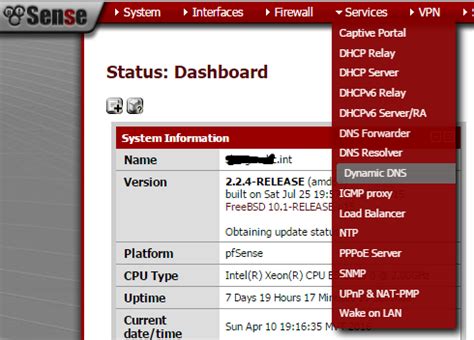 PfSense Configure Dynamic DNS With NoIP GeekLK