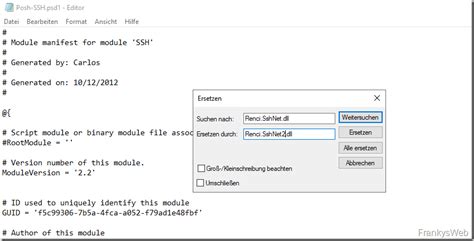 Quicktipp Posh Ssh Modul Auf Windows Server 2019 Frankys Web