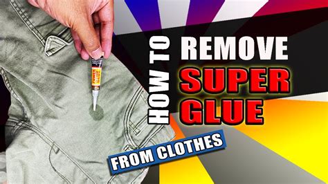 How Do You Remove Super Glue From Fabric At Laurel Staples Blog