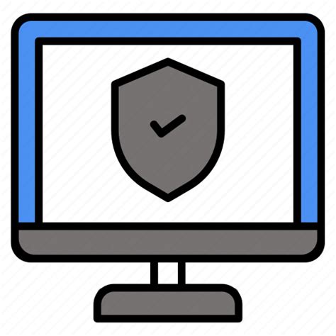 Cyber Security Icon Download On Iconfinder On Iconfinder