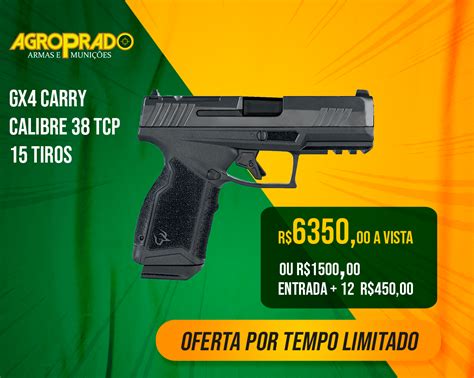 Pistola Calibre 38 Gx4