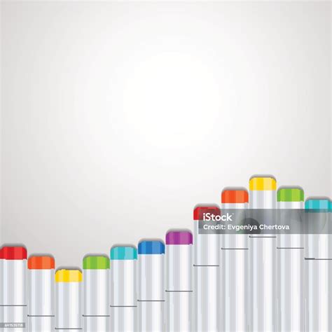 프레임 테두리 아트 마커의 물결 회색 그라데이션 바탕에 무지개의 모든 색깔 디자인 엽서 배너 커버 플라이어 포스터 작품에 대 한 현실적인 벡터 일러스트 레이 션 3차원