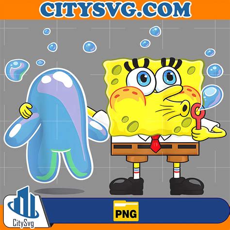 Spongebob Bubble Technique Png Citysvg