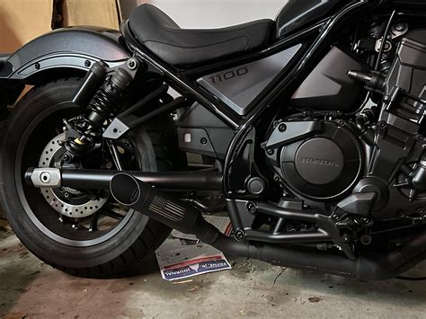 2021 2023 Coffmans Classic Slip On Exhaust For Honda Rebel Cmx 1100