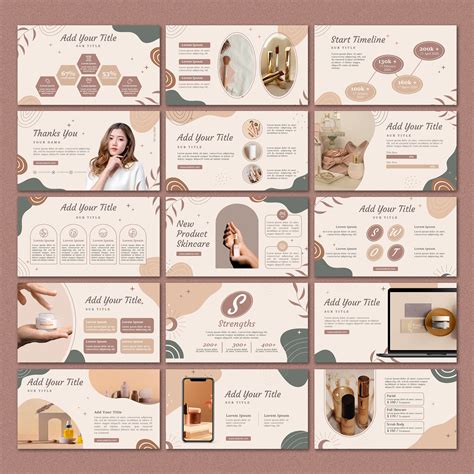Boho Powerpoint Template Ppt Template Persetation Slide Business