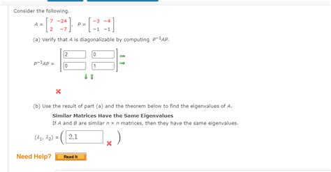 Linear Algebra I Been Struggling With Diagnalization Problems And