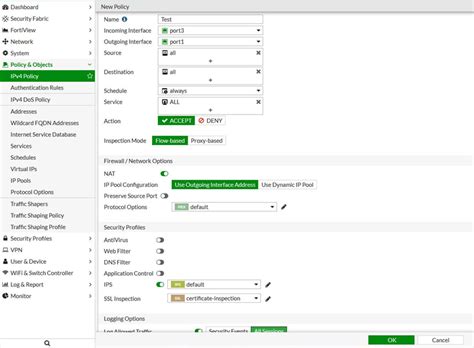 Technical Tip Configuring The Firewall To Block B Fortinet Community