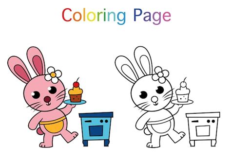 Harry The Bunny Coloring Pages