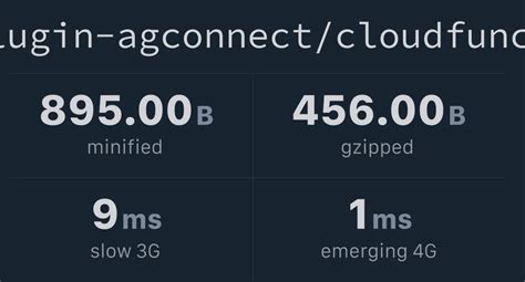 Cordova Plugin Agconnectcloudfunctions Bundlephobia