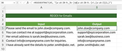 Excel 用户常用的正则表达式 Excel 路线图 Excel 用户常用的正则表达式 Excel 路线图