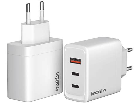 IMOSHION Wall Charger Watt X USB C X USB A Wit Oplader MediaMarkt