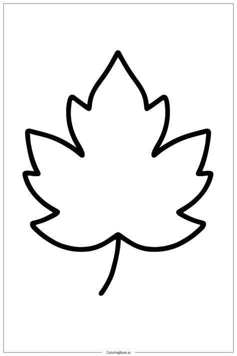 기본 가을 나무 색칠하기 페이지 무료 Pdfandpng 인쇄 가능