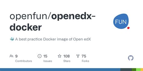 GitHub Openfun Openedx Docker Whale A Best Practice Docker Image Of Open EdX