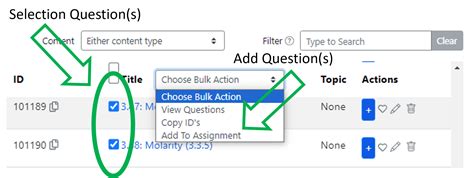 4 7 assignments adding removing reordering and viewing questions
