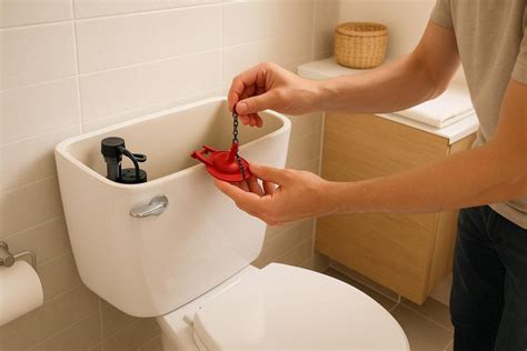 How To Replace A Toilet Flapper Valve Plumbing Sniper