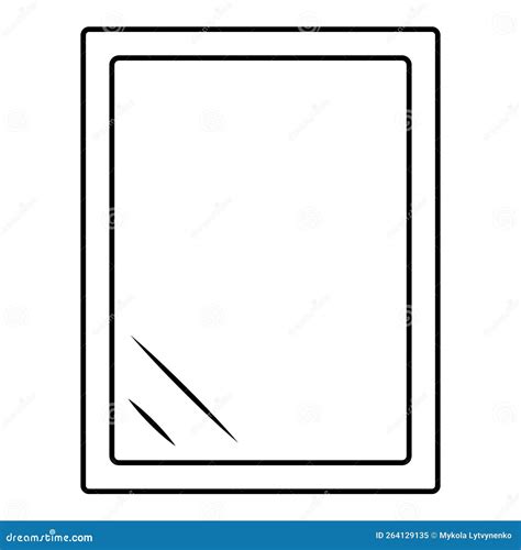 Glass Plaque Vector Illustration 19884348