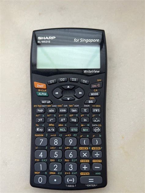 Sharp Calculator Hobbies And Toys Stationery And Craft Stationery