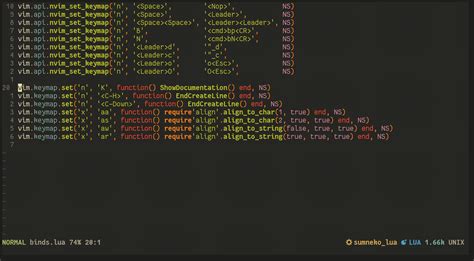 Alignnvim A Minimal Plugin To Align Your Lines To A Certain Character String Or Lua Pattern