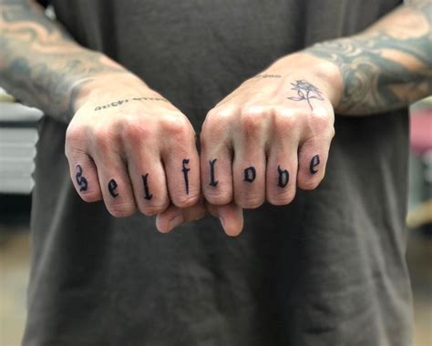 20 Knuckle Tattoo Ideas Youll Be Obsessed With