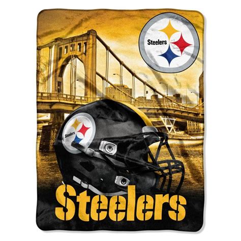 Steelers Heritage Silk Touch Throw 1nfl071030078ret The Home Depot