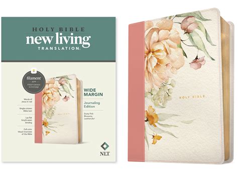 Nlt Wide Margin Bible Filament Enabled Edition Leatherlike Dusty
