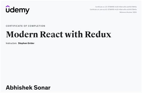 Abhishek Sonar On Linkedin React Reactjs Udemy Udemycourses Javascript