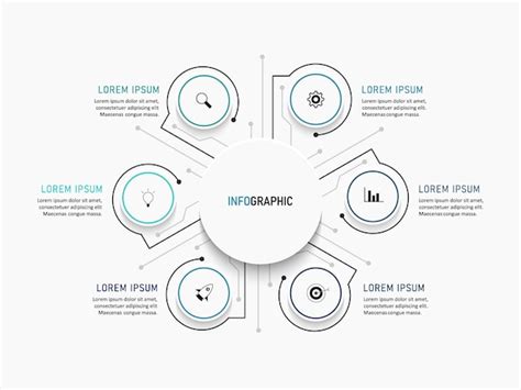 비즈니스 데이터 시각화 프로세스 차트 그래프의 추상 요소 단계 옵션 부품 또는 프로세스가있는 다이어그램 비즈니스 템플릿 인포 그래픽에 대한 창의적인 개념