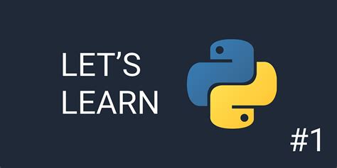 let s learn python 1 all you need to know to get started… by nyx