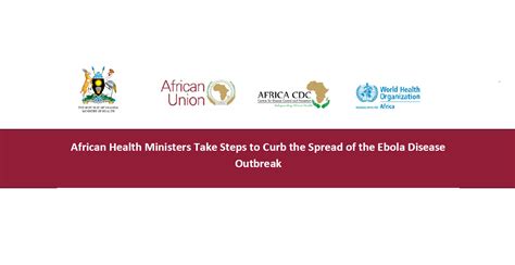 African Health Ministers Take Steps To Curb The Spread Of The Ebola