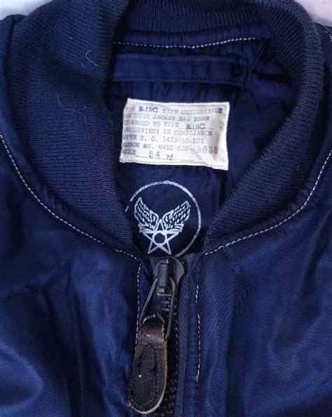 Usaf Blue B15 C Modified Flight Jacket Flight Clothing Us