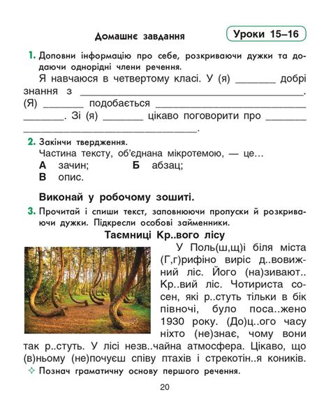 Займенник Урок на 2 завдання Українська мова