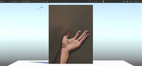the demo for blaze hand using sentis giving false detection unity