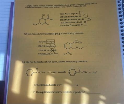 Solved 1 2 Pts What Are The Approximate PKa Values Of Chegg Com