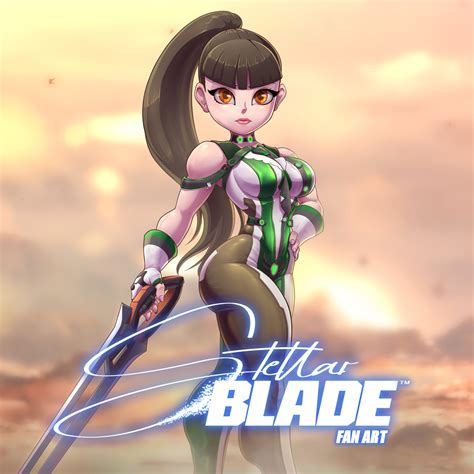 Artstation Eve From Stellar Blade Fan Art