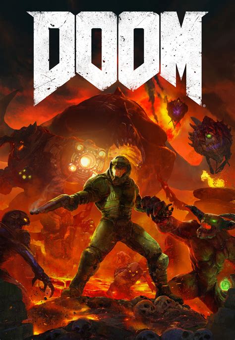Doom Poster 1993 Poster Design Inspiration