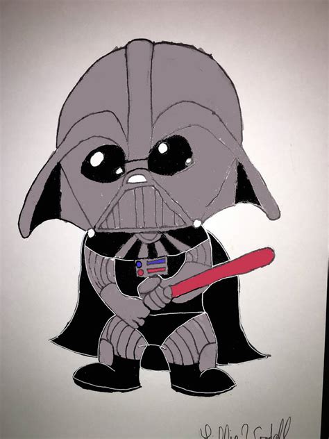 Chibi Darth Vader By Blueist47art On DeviantArt