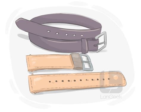 La Traduction Du Mot Strap Langeek