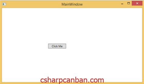 [wpf] Xaml Là Viết Tắt Của Chữ Gì C Căn Bản
