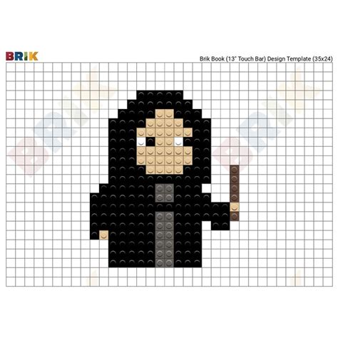 Рисунки по клеточкам гарри поттер