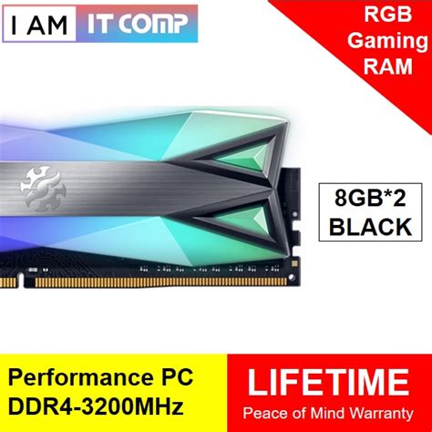 ADATA XPG SPECTRIX D G RGB GB GBX PAIR MHz U DIMM DESKTOP RAM Shopee Philippines