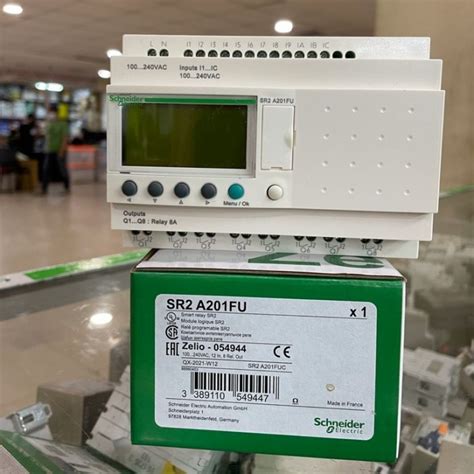 Jual Zelio Sr2a201fu Schneider 100 240v Smart Relay Zelio Sr2 A201fu 220v Jakarta Pusat