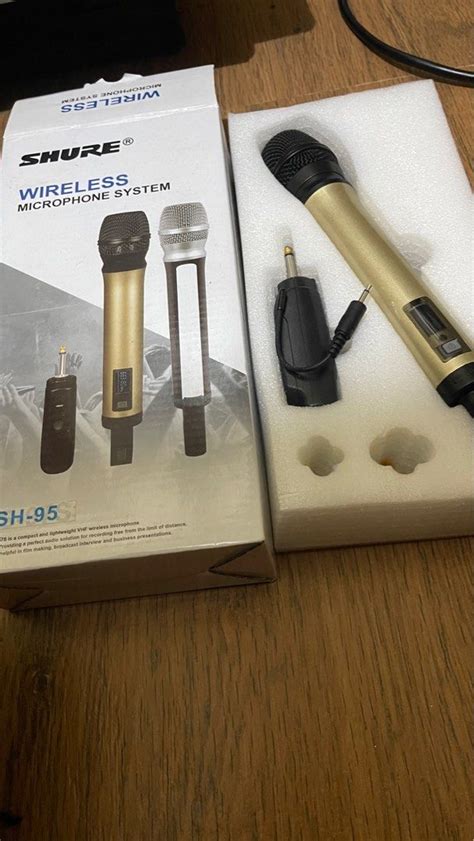 Shure Wireless Mic Audio Microphones On Carousell
