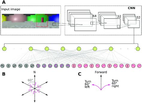 Schematic Of The Deep Q Network A Visual Inputs From The Environment