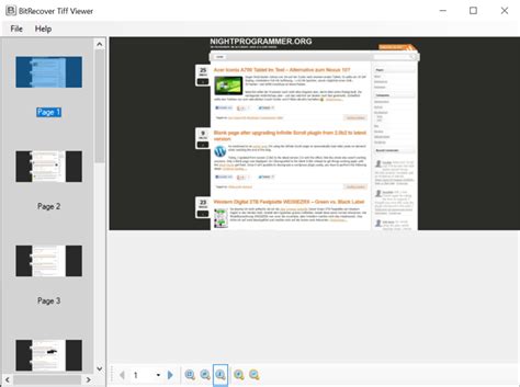 Free Tiff File Viewer For Windows To Open And View Multi Page Tiff Image File